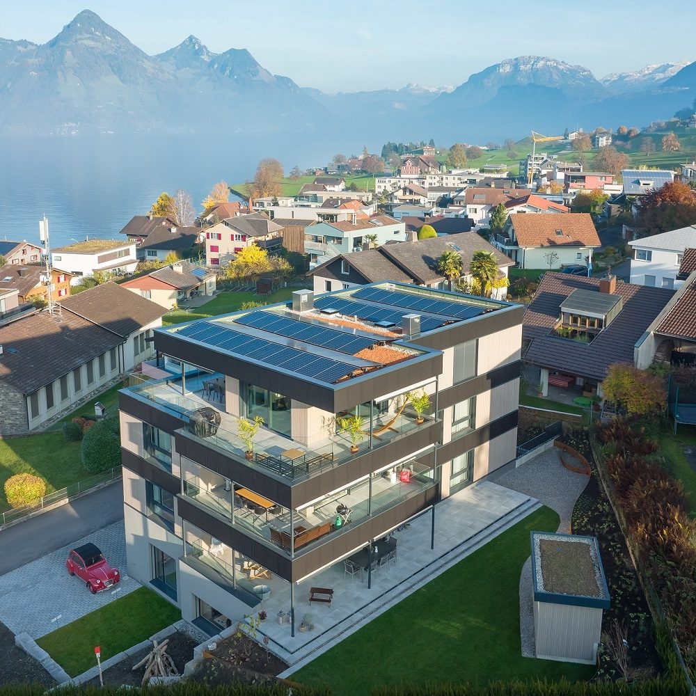 BE Netz AG : Fassadenanlage MFH Buochs